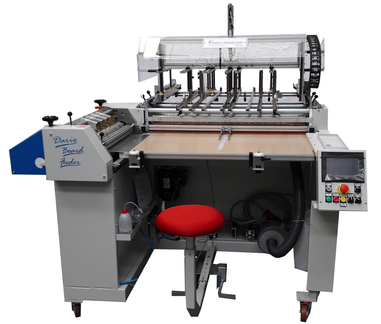 Darix con Posicionador Automatico de Cartones | Samed innovazioni